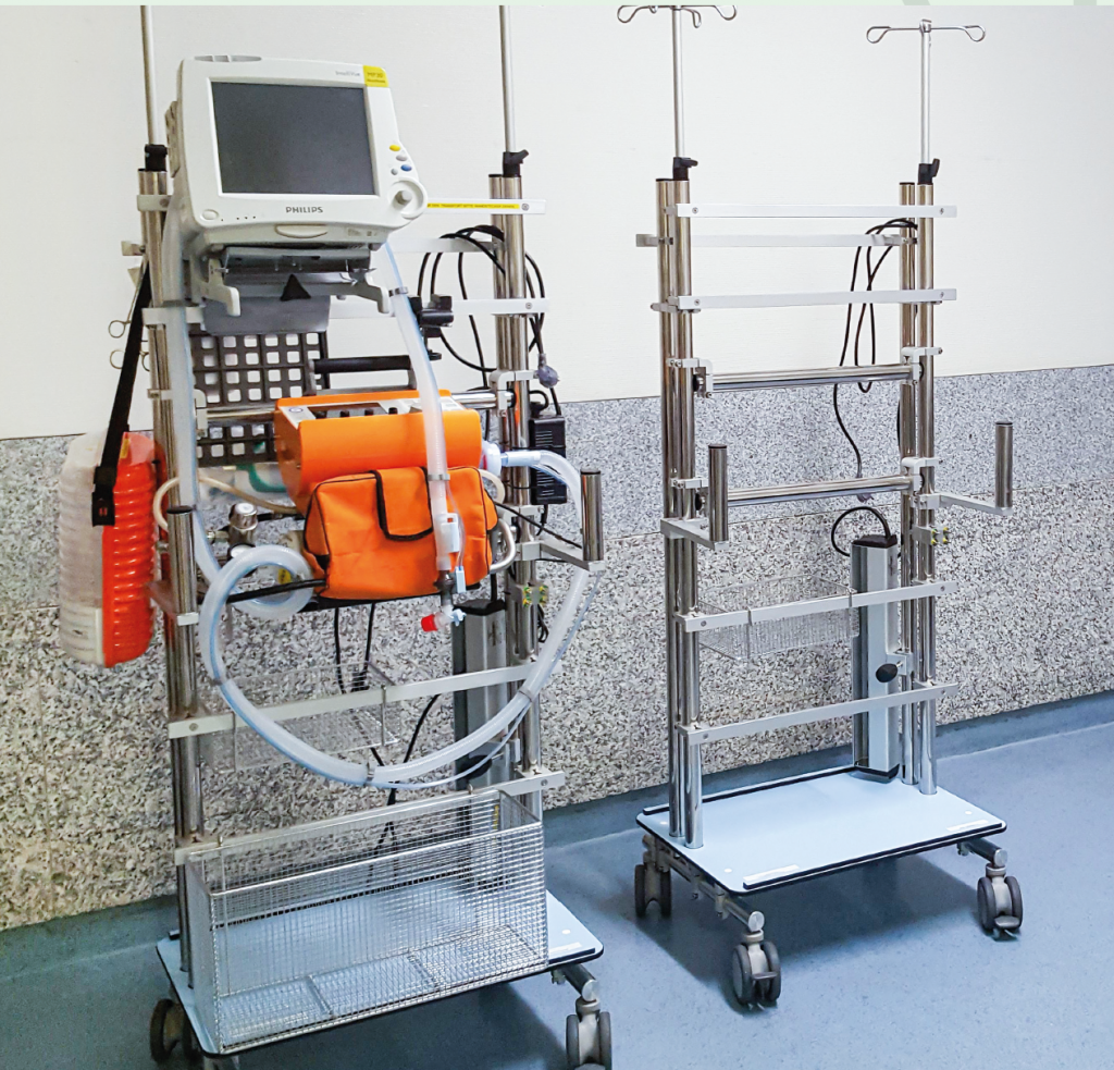 Exep Gerätewagen - Hauser Medizintechnik